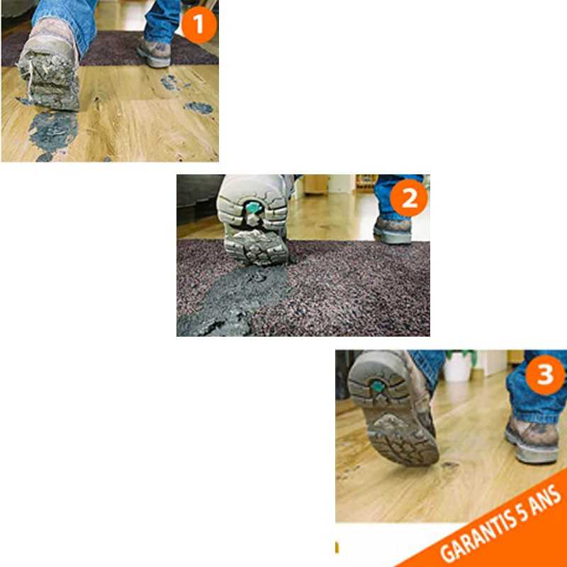 TAPIS SUPER ABSORBANTS STANDARD AVEC REBORDS 50×80cm - Tapis entrée